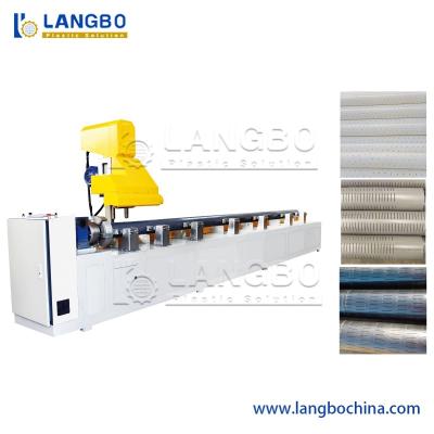 China PVC Pipe Slotting Machine With High-speed Rotary Structure Reducing Rough Slot Edges for sale