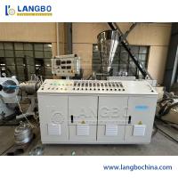 China Continuous Plastic Pipe Production With PVC Pipe Extrusion Line Featuring Stable Operation for sale
