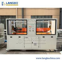 China Full Automatic PVC Double Screw Extruder Plastic Water Pipe Making Machine for sale