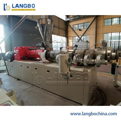 China PVC Pipe Extrusion Line Providing High Precision Extrusion Capabilities For Producing Plastic Pipes With Tight Tolerances for sale