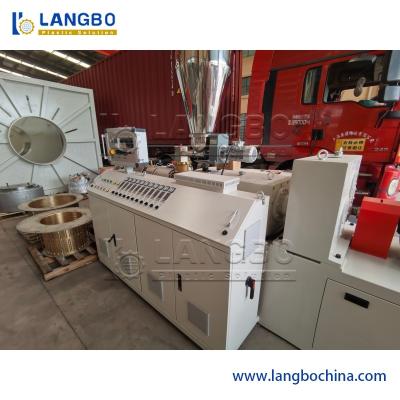 China 16 to 1600mm Plastic PVC PPR PE HDPE Water Supply Drainage Irrigation Gas Pipe Making Machine Extrusion Line for sale
