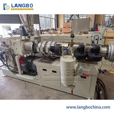 China Full Automatic PVC Pipe Extrusion Line High Speed Pipe Making Machine for sale
