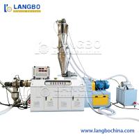 China PVC Pelletizing Line Conical Twin Screw Extruder Hot Face Cutting 80-800 kg/h for Wire Cable Compounding for sale