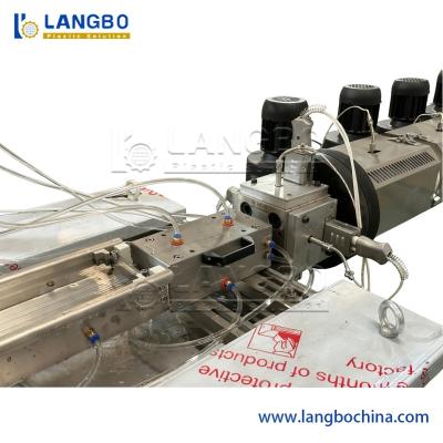 China PVC Profile Making Machine Plastic PVC Price Tags Profile Extrude Machine for Supermarket PVC Price Tag Extruder Machine for sale