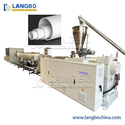 China Plastic PVC Pipe Making Manufacturing Machine Pvc/upvc/cpvc/pvc Pipe Extrusion Machine for sale