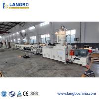 China PE Pipe Extrusion Machine Single Screw 16-1200mm Diameter 150-1350 kg/hr Capacity for sale