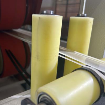 China High Precision PVC Price Tag Holder Extrusion Line | Single Screw, Shelf-Compatible for sale