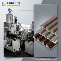China PVC Profile Extrusion Line 600mm Max Width 55KW Motor for Decorative Panels for sale