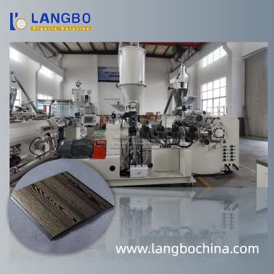 China PVC Profile Making Machine With Co-extrusion Layer Improving Surface Gloss And Rough Finish for sale