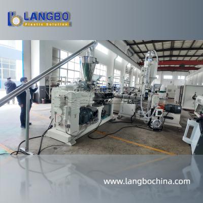 China PVC Profile Extrusion Machine Customized Cross Section Profile Production for sale