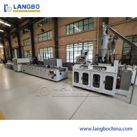 China WPC Decking Extrusion Line Conical Twin Screw 55kW 600mm Profile for sale