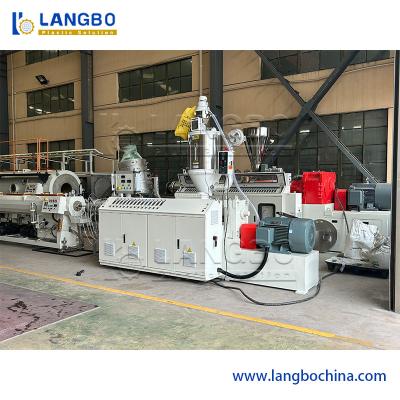China Water Drainge Pipe Electric Conduit Pipe Making Machine PE PVC Pipe Machine Plastic for sale