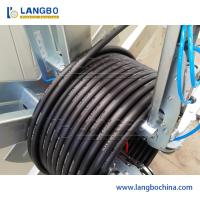 China Single Screw PP PE Pipe Extruder 33:1 L/D Ratio with Omron Temperature Controller for sale