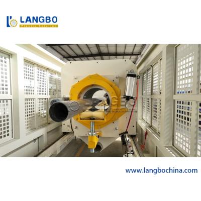 China PVC Pipe Extrusion Machine with 16-630mm Pipe Diameter Conical Twin Screw and PLC Control System for High Efficiency Production for sale