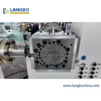 China PVC Profile Extrusion Line 65mm Conical Twin Screw for Round Profile Production for sale