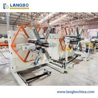China Automatic HDPE Pipe Coiler Machine 16-50mm High Speed 130m/min PLC Control Continuous Coiling for sale