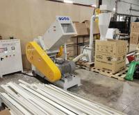 China China Pipe Extruder Crusher Machine for Processing Waste Pipe and Profile for sale