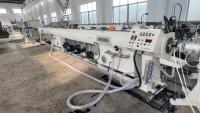 China Plastic Extruder Head Structure HDPE PPR PE Pipe Making Machine for sale