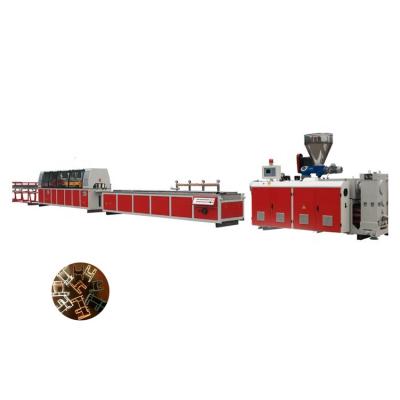 China Customized Voltage Pvc Window Profile Extrusion Line Siemens Main Electrical Part for sale