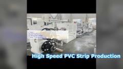 High Speed PVC Sealing Strip Extrusion Machine Solution