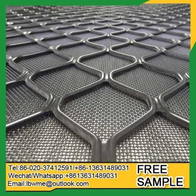 China Kuala Amplimesh for Window Security aluminium amplimesh diamond grille mag mesh for sale
