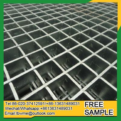 China GrandJunction grating steel drain grate heavy duty galvanized plates water drain grating for sale