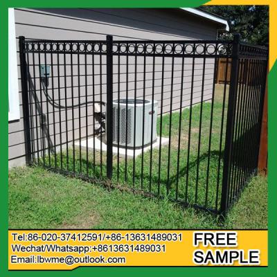 China Fence factory Lot pictures iron fences Tampa wrought iron fencing for sale