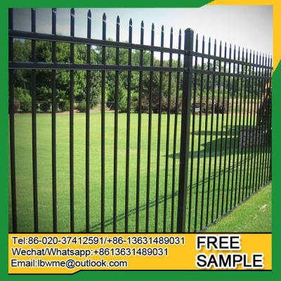 China Lansing aluminum picket fence powder coated back yard fence for sale