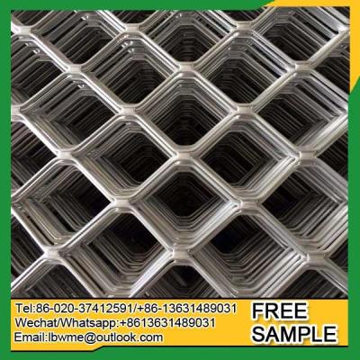 China Watertown 7mm single diamond grille Syracuse aluminum amplimesh for sale