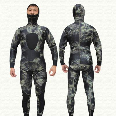 China Wholesale 3MM CAMO Neoprene Spearfishing Diving Suit for sale