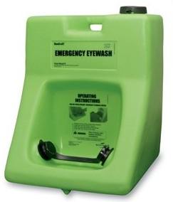 China Portable Eyewash Station green color for sale