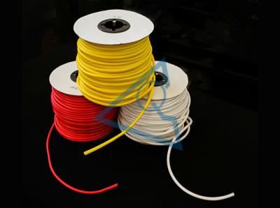 中国 炎阻害性 PVC 円形文字線マークチューブ ROHS 1.0 番号チューブ 販売のため