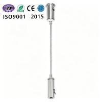 China Bidirectional Adjustable Linear Lights Suspension Cable Assembly Embedded Mounting for sale