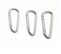 China D-shaped Iron Spring Snap Hook for sale