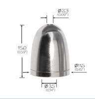 China Bullet-shaped Ceiling Attachment with Customized Size for Easy Installation in Lighting Systems for sale