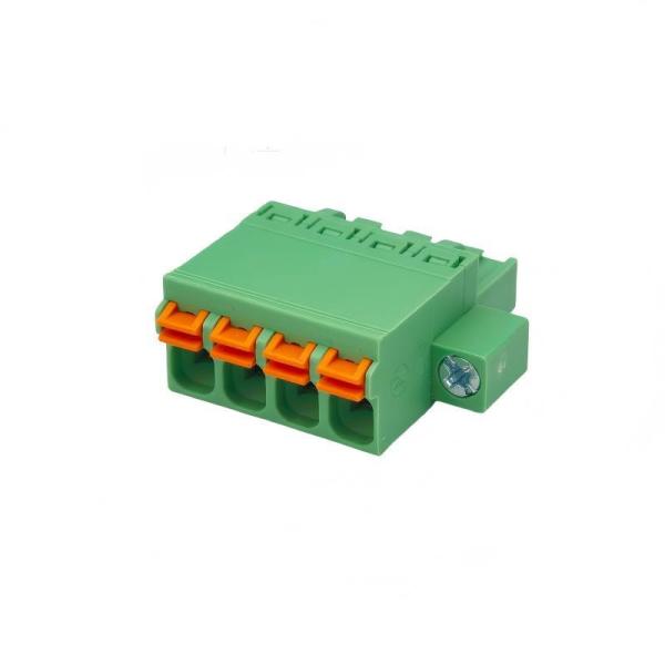 Quality 2ENXKNM-5.08-XXP plug-in terminal spring plug spacing industrial control distribution network plug-in connector for sale