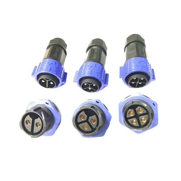 Quality Source manufacturer M25 waterproof joint 35A40A50A aviation plug 3-core self for sale