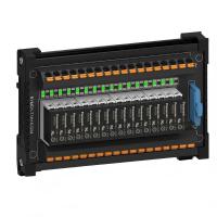 China Relay module module 24V intermediate control integrated PLC 8/12/16 multi-channel amplifier board terminal for sale