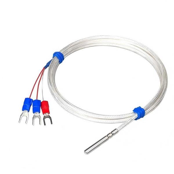 Quality Factory customized PT100 temperature sensor, industrial temperature probe, high-precision and high-temperature resistant PT1000 platinum resistor for sale
