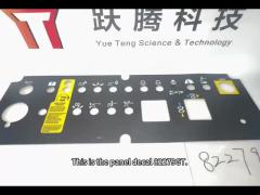 Painel de controle de plataforma Decal 82279GT Compatível com Genie Z-45/25 Z-45/25J DC & Bi-Energy
