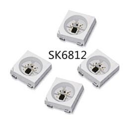 China Hot sale SK6812 5050 SMD RGB Full color addressable Chips ,sk6812 led chip for sale