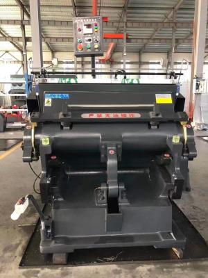 China Semi Automatic ML1400 Paperboard Die Cutting And Creasing Machine 1400*1000 mm for sale