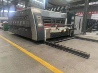 China Flexo Folder Gluer Casemaker with 50-70mm Wall Thickness, ±0.5mm Printing Precision, and Flexo Box Glue System for sale