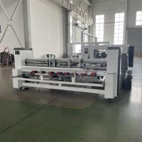 China Automatic Folder Gluer Stitcher 2600 Model PLC Servo Control for sale