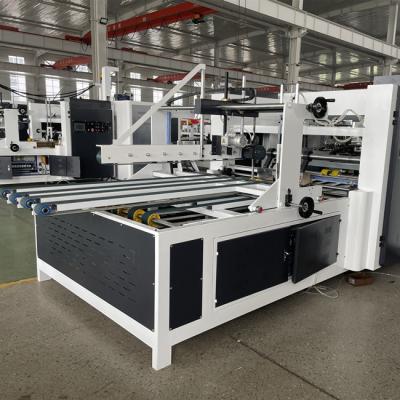 China 2500KG automatische Omslag Gluer Stitcher 0.12mm Dikte Te koop