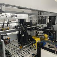 China Automatic Folder Gluer Stitcher 2600 Model PLC Servo Control for sale