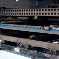 China Flat Type Creasing Corrugated Carton Die Cutting Machine Automatic Pressed for sale