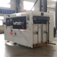 China Flat Type Creasing Corrugated Carton Die Cutting Machine Automatic Pressed for sale