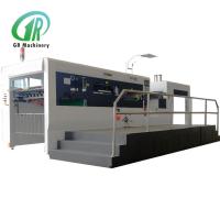 China Flat Type Creasing Corrugated Carton Die Cutting Machine Automatic Pressed for sale