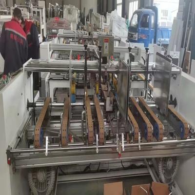 중국 2000 밀리미터 고속도 2 부분 물결모양 통 중첩기 접착기 기계 세미 자동차 판매용